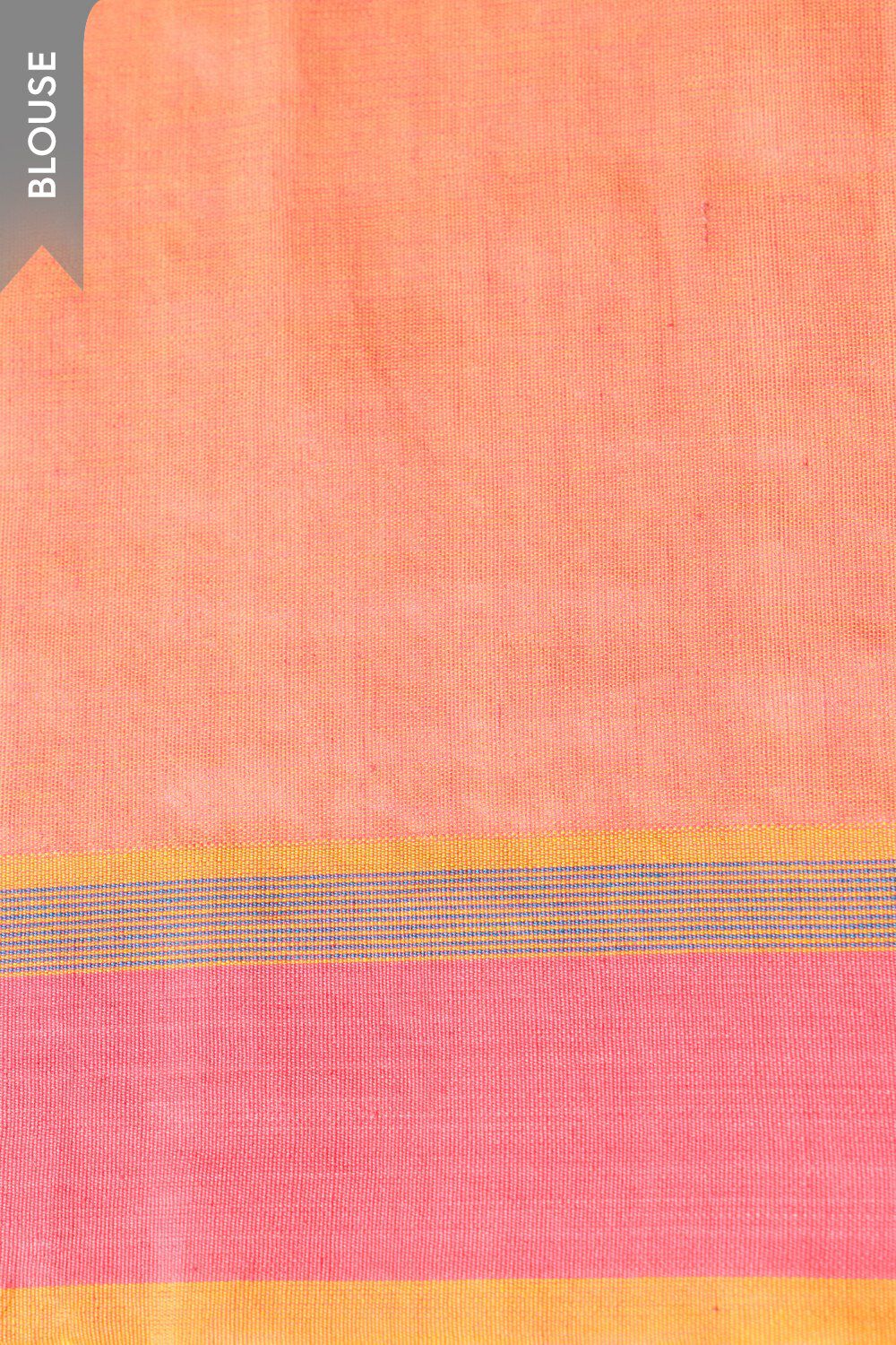 Yellow Woven Pure Cotton Bengal Saree | Taneira Online Store