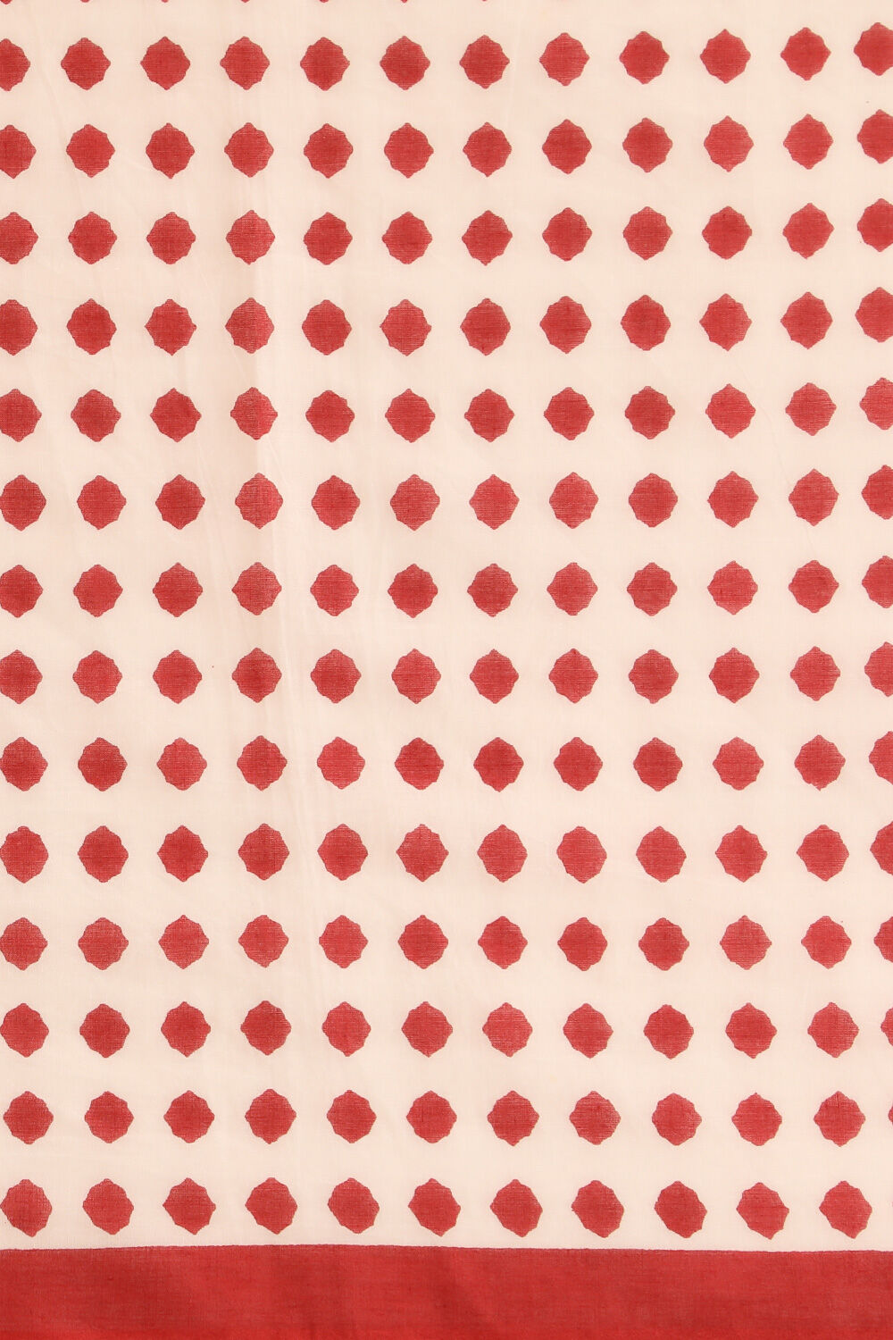 Off White Screen Printed Pure Cotton Saree | Taneira Online Store