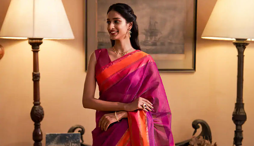Get the Perfect Reception Look with These Saree Styles | Taneira
