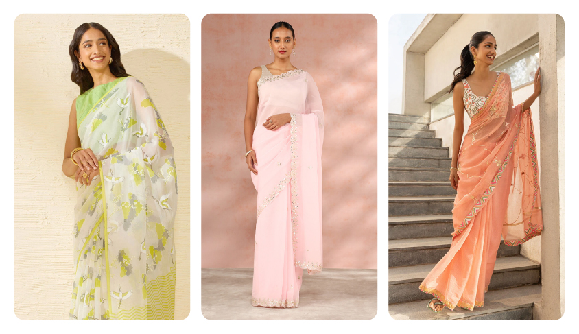 Top 2024 Saree Trends: Discover the Perfect Drape for Every Style - Taneira