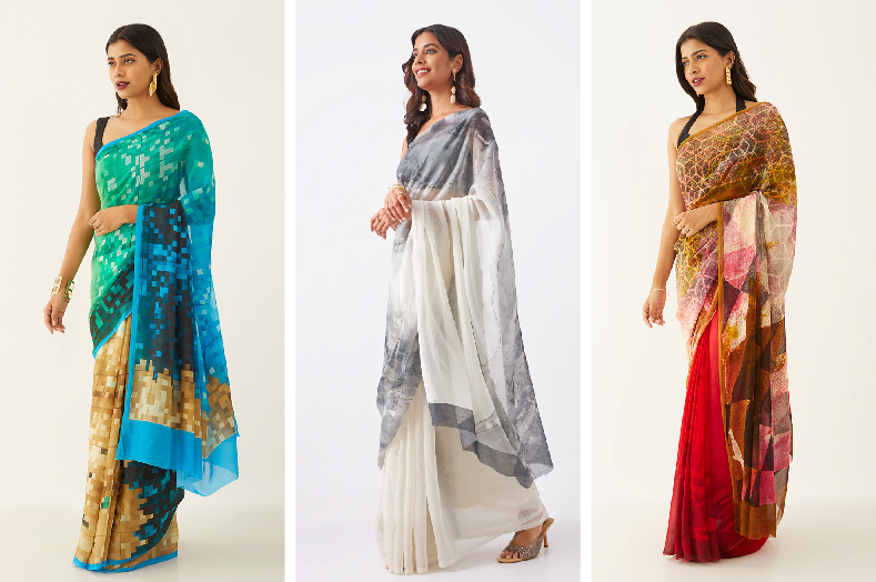 Printed Sarees that are Must-Haves in your Wardrobe this Season