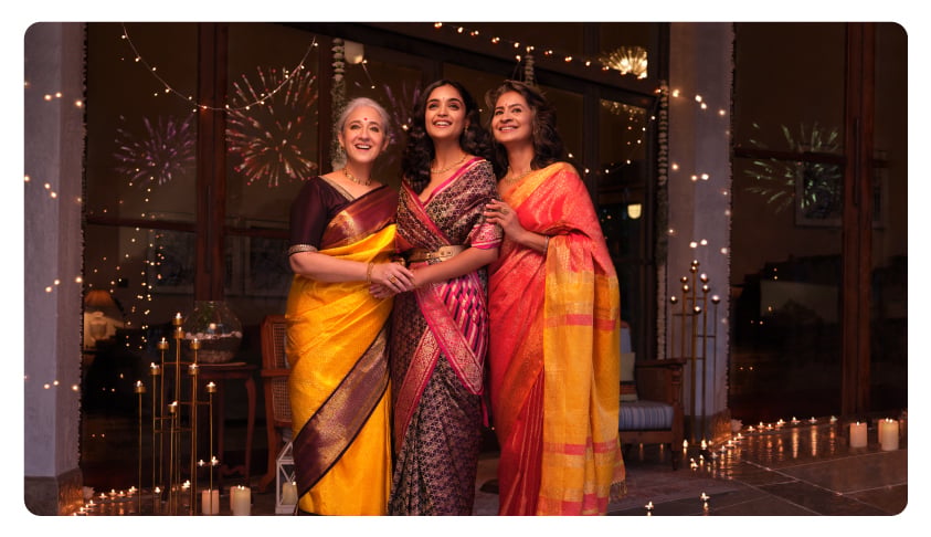 Traditional vs. Contemporary Sarees: Which Style Suits You? | Taneira